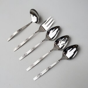 Oneida Profile Stainless Orlando Pattern - Set of 5 Serving Pieces ...