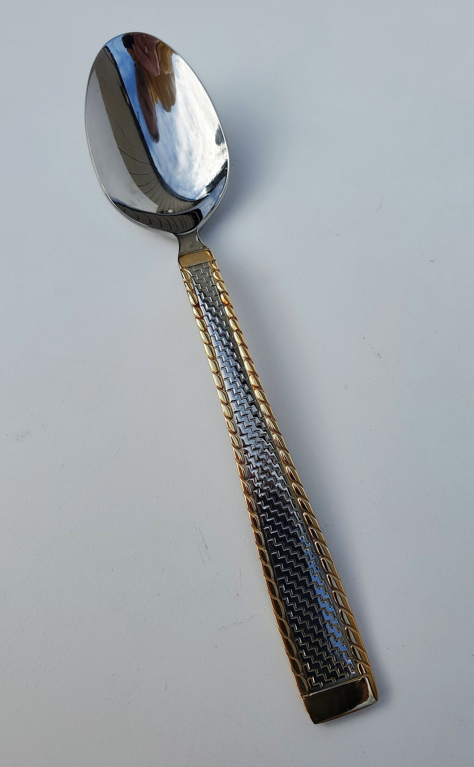 Cambridge Gold South Hampton NEW Soup Spoon and Dinner Fork Set ...