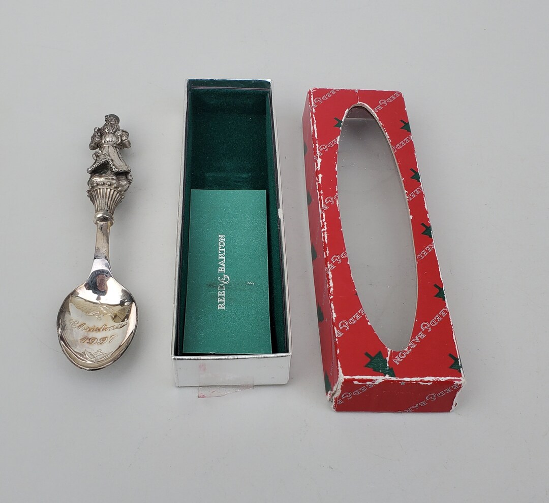 Reed and Barton Collectible Santa's of the World Silverplated Spoon ...