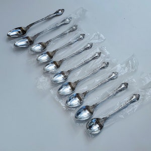 Stanley Roberts Antique Rose Stainless Flatware Set of 10 | Etsy