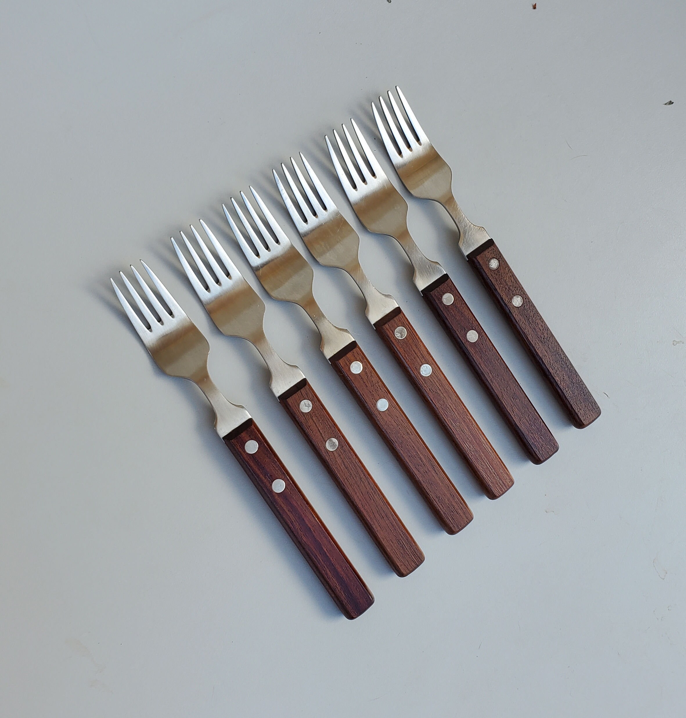 Old Hall Cutlery Set Bistro Pattern Set of 6 Forks - Etsy