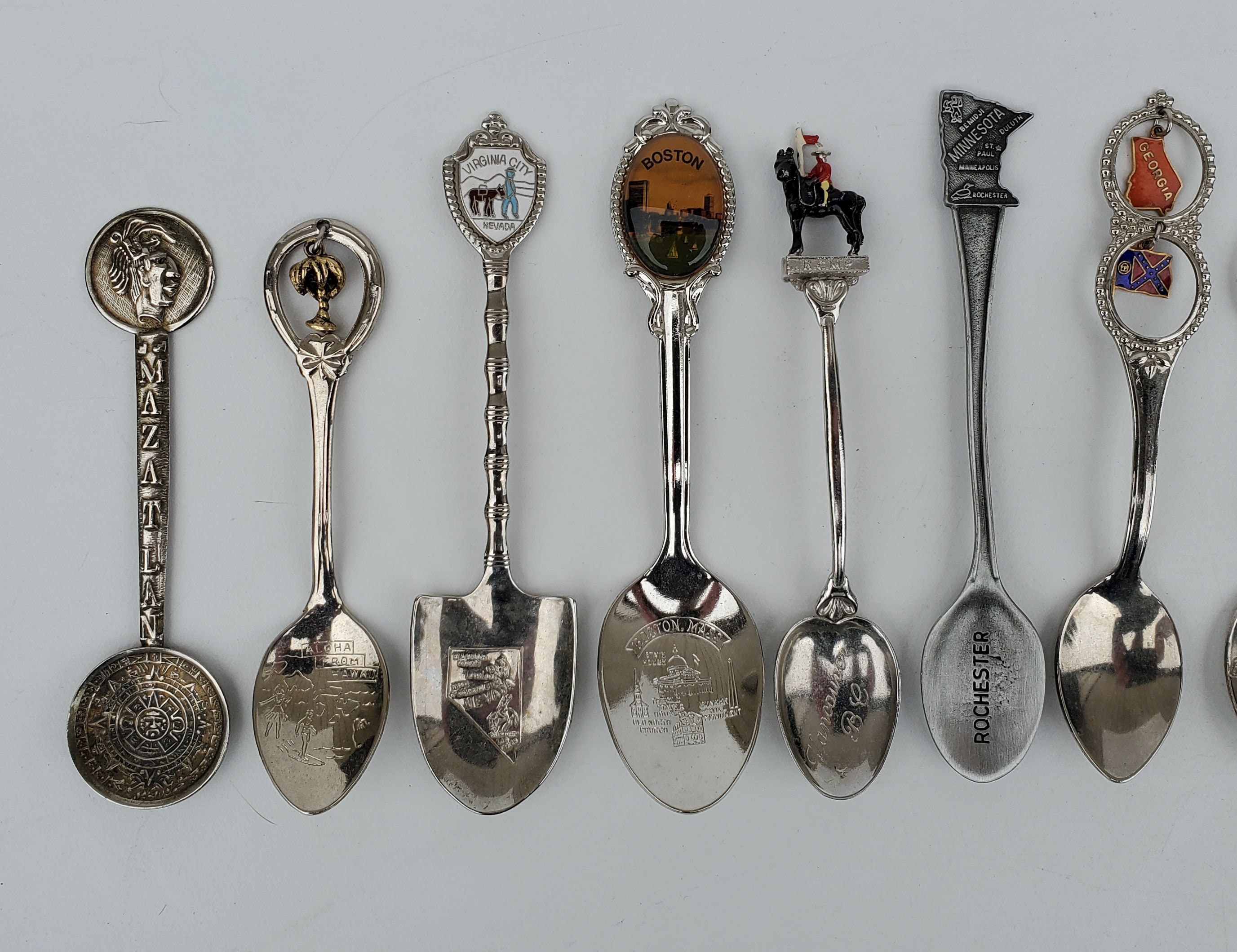 Set of 13 Collector Novelty Spoons Kentucky Georgia Minnesota - Etsy