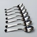 Cuisinart Sienna Pattern Stainless Soup Spoons Set of 8 Spoons Tapered ...