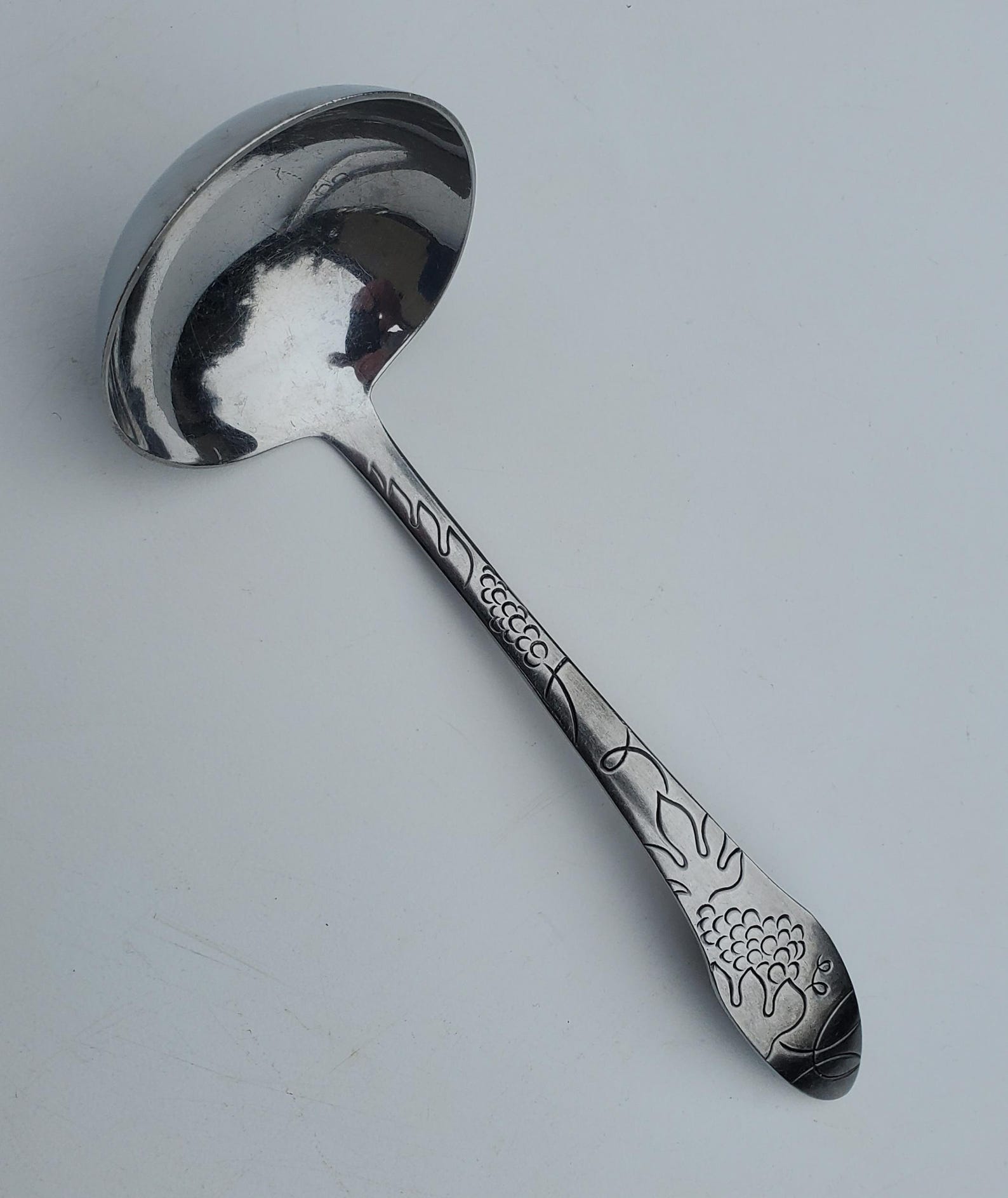 Oneida Northland Stainless Carolina Pattern - Gravy Ladle - Glossy ...