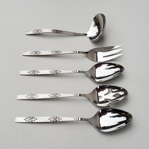 Oneida Profile Stainless Orlando Pattern - Set of 5 Serving Pieces ...