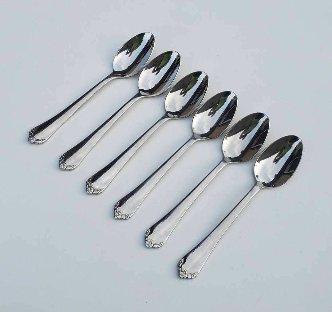 Hampton Silversmiths 18/10 Stainless Felicia Pattern - Set of 6 Soup ...