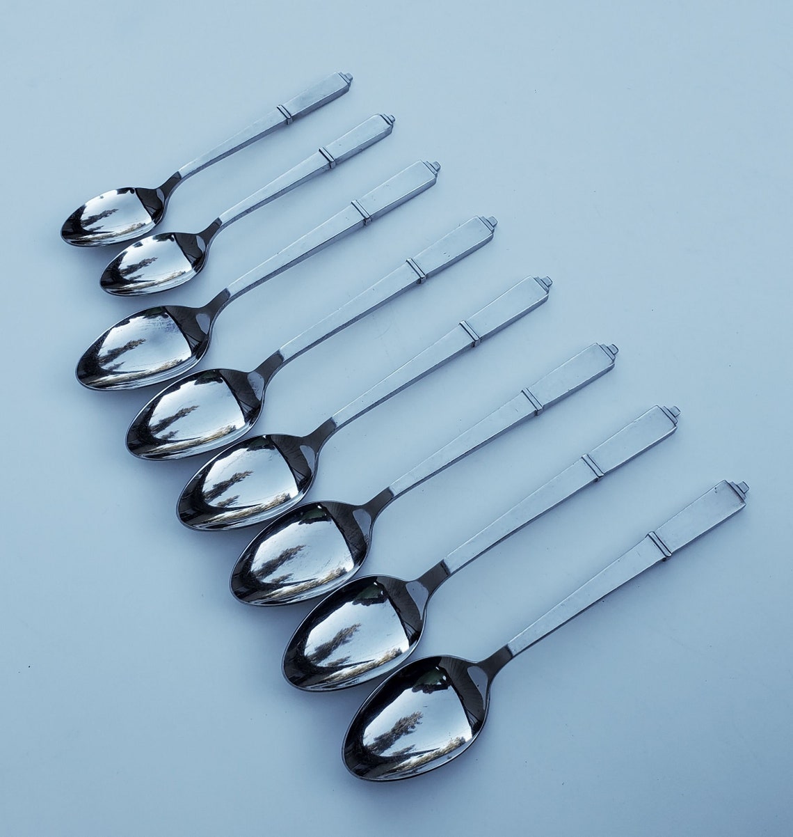 Stanley Roberts Stuart 1 SRI Set of 8 Spoons 6 Soup Spoons - Etsy