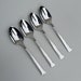 Oneida Stainless Flatware Cella Pattern - Set of 4 Soup Spoons - Glossy ...