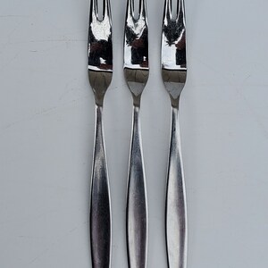 Rostfrei Stainless Mid Century Style Dinner Forks Satin - Etsy