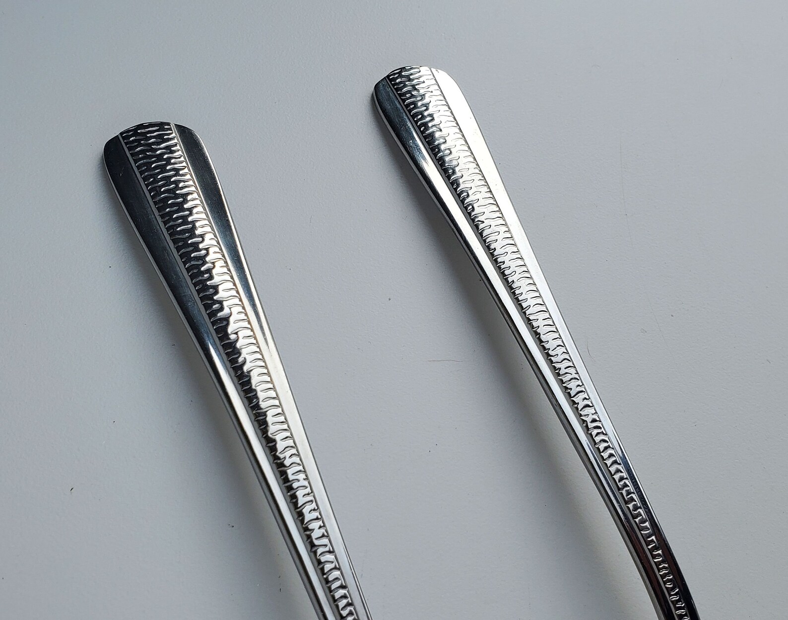 Reed and Barton Stonington Pattern Stainless Serving Spoon Set - Etsy