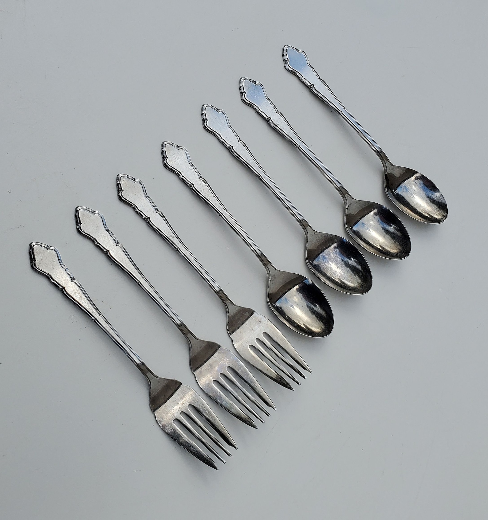 Towle Supreme Cutlery TWS65 Pattern Stainless Flatware - Set of 7 ...