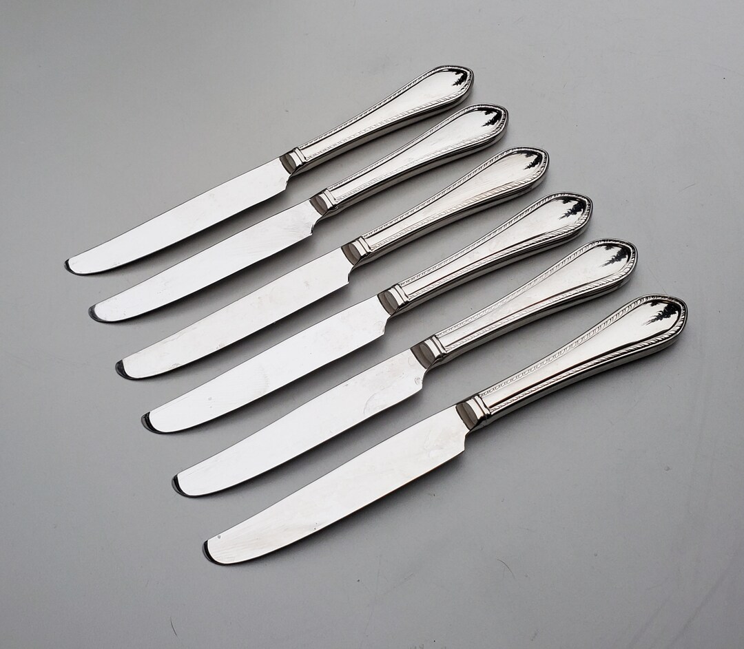 Reed and Barton Tradition Tanglewood Pattern 18/10 Stainless - Set of 6 ...