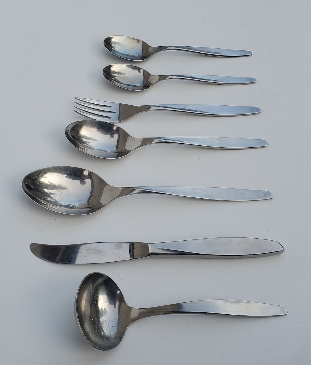 International Stainless Scope Pattern Insico USA - Mixed Lot of Serving ...