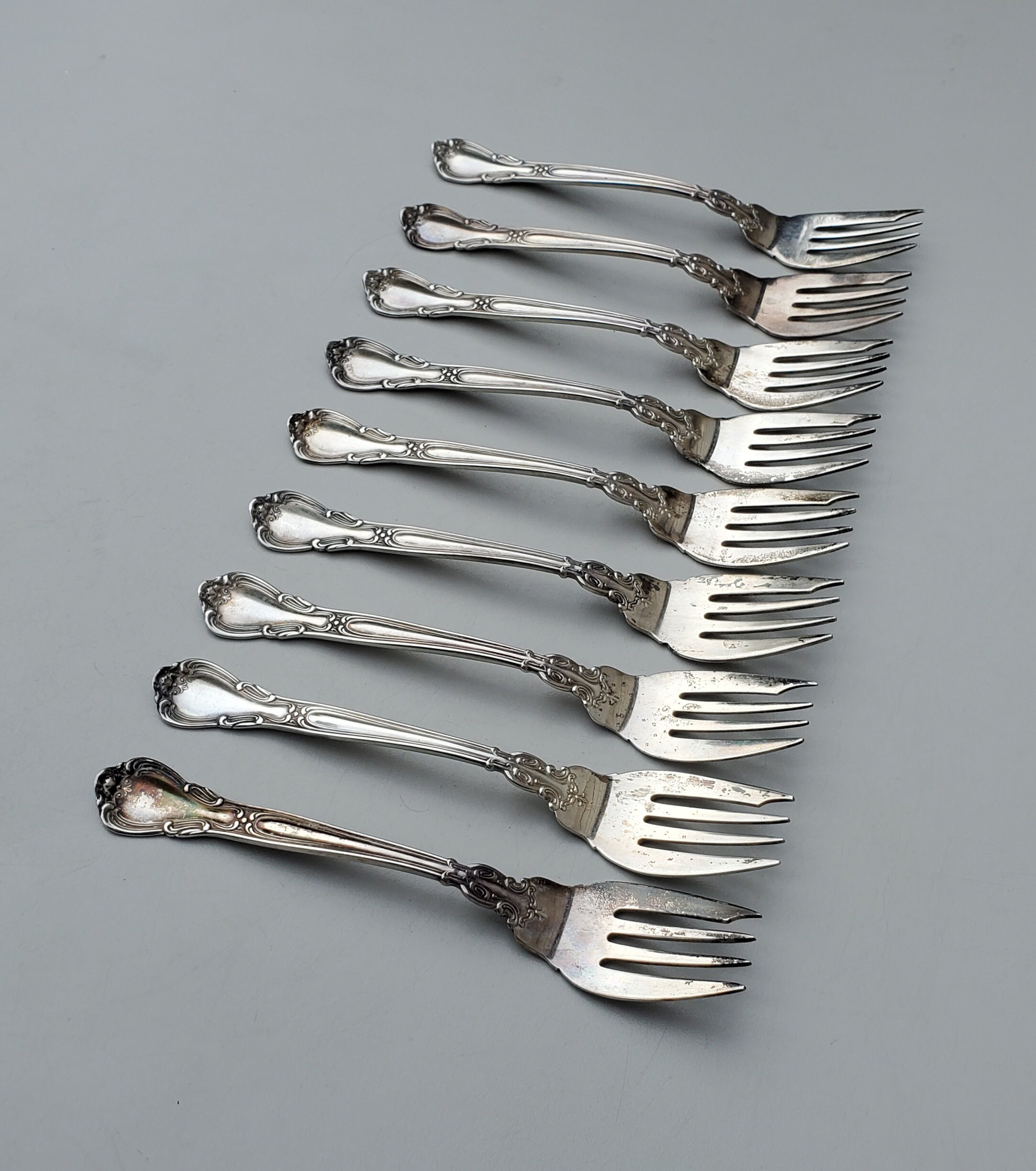 Gorham Sterling Chantilly Pattern Set of 9 Sterling Silver - Etsy