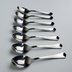 Cuisinart Sienna Pattern Stainless Soup Spoons - Set of 8 Spoons ...