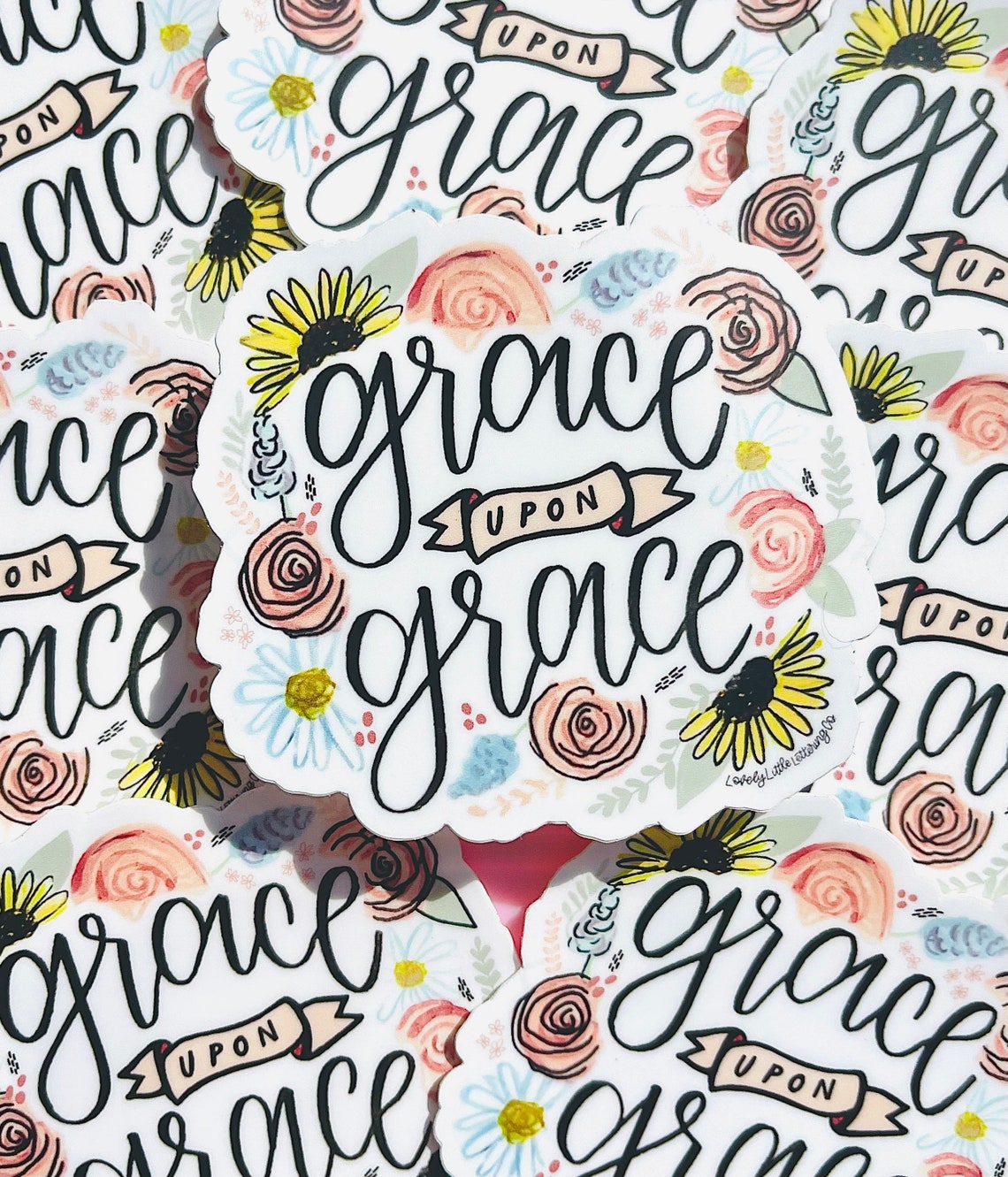 Grace Upon Grace Sticker - Etsy