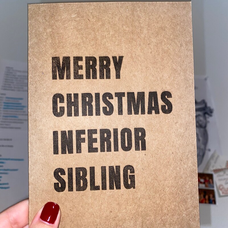 Sibling Christmas - Etsy