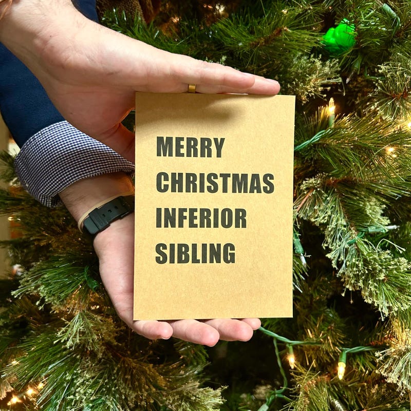 Sibling Christmas - Etsy