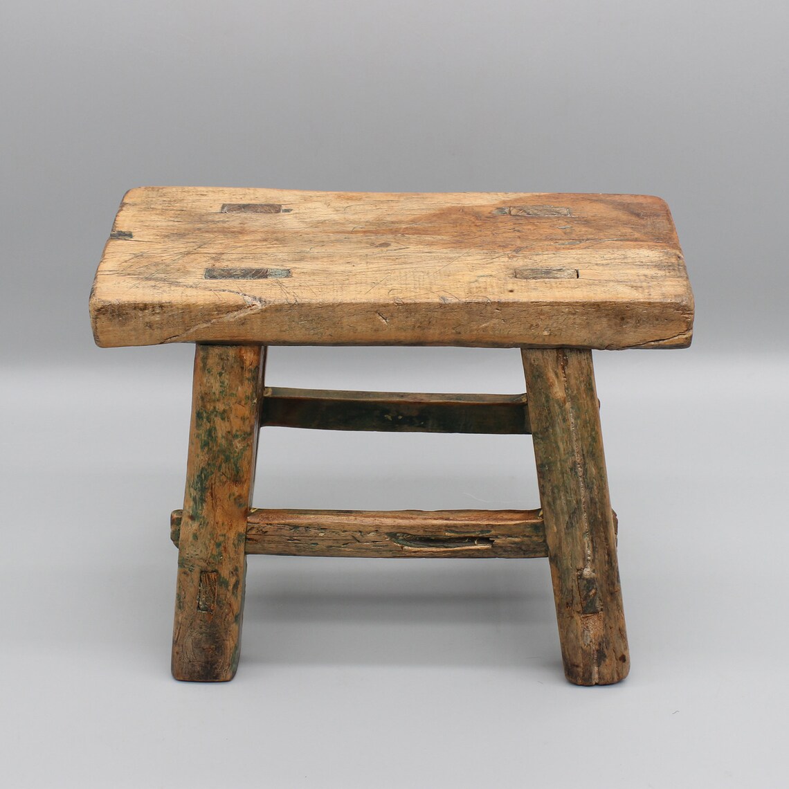 Chinese Small Wooden Stool Very Old Antique Solid Wood Stool - Etsy