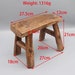 Chinese Small Wooden Stool Very Old Antique Solid Wood Stool - Etsy