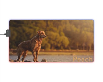 LED Gaming Mouse Pad - Etsy