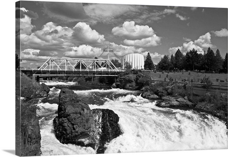 Riverfront Park Upper Spokane Falls Washington Washington Water Power ...