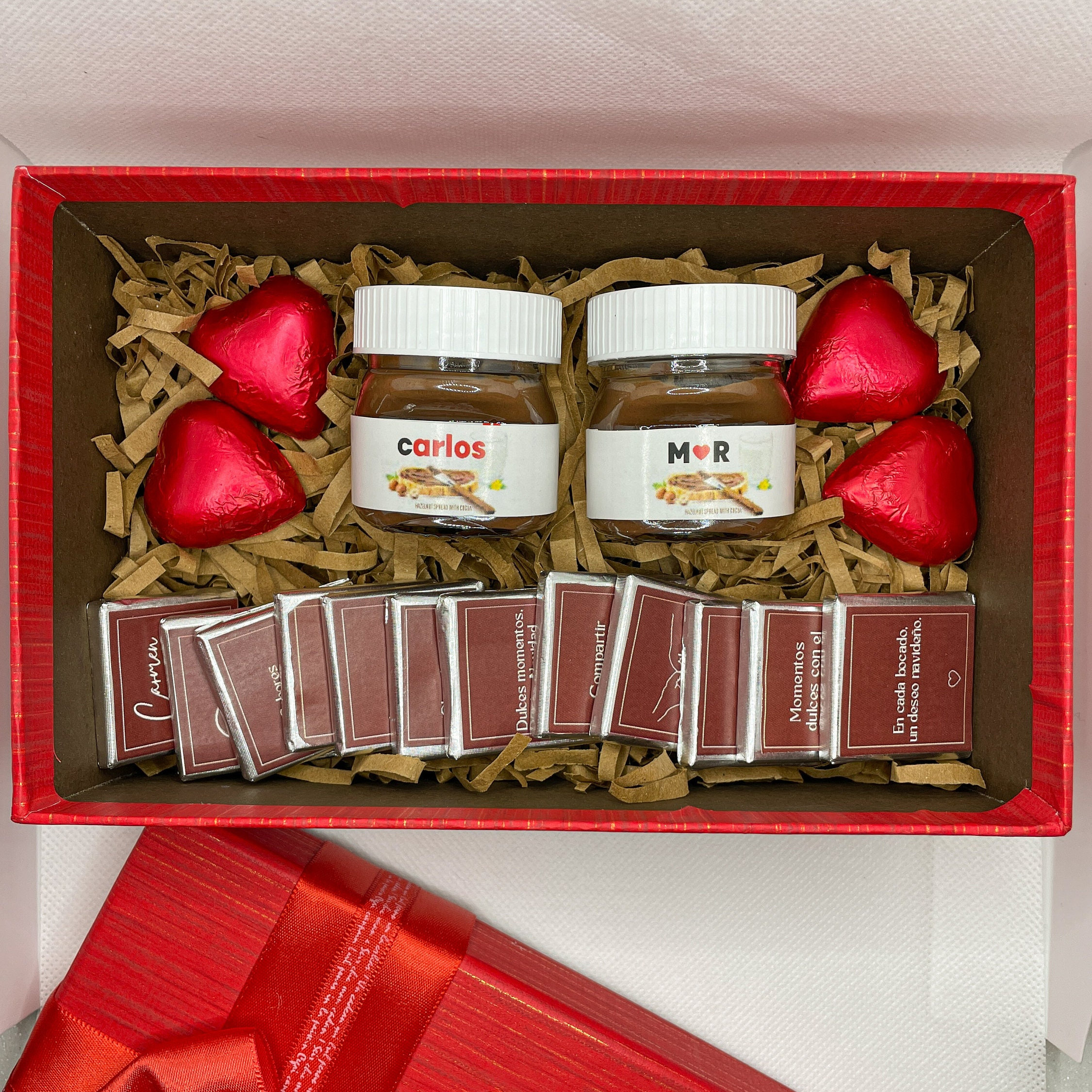 Sweet Love Personalized Chocolate Gift Box for Couples, Romantic Gifts ...