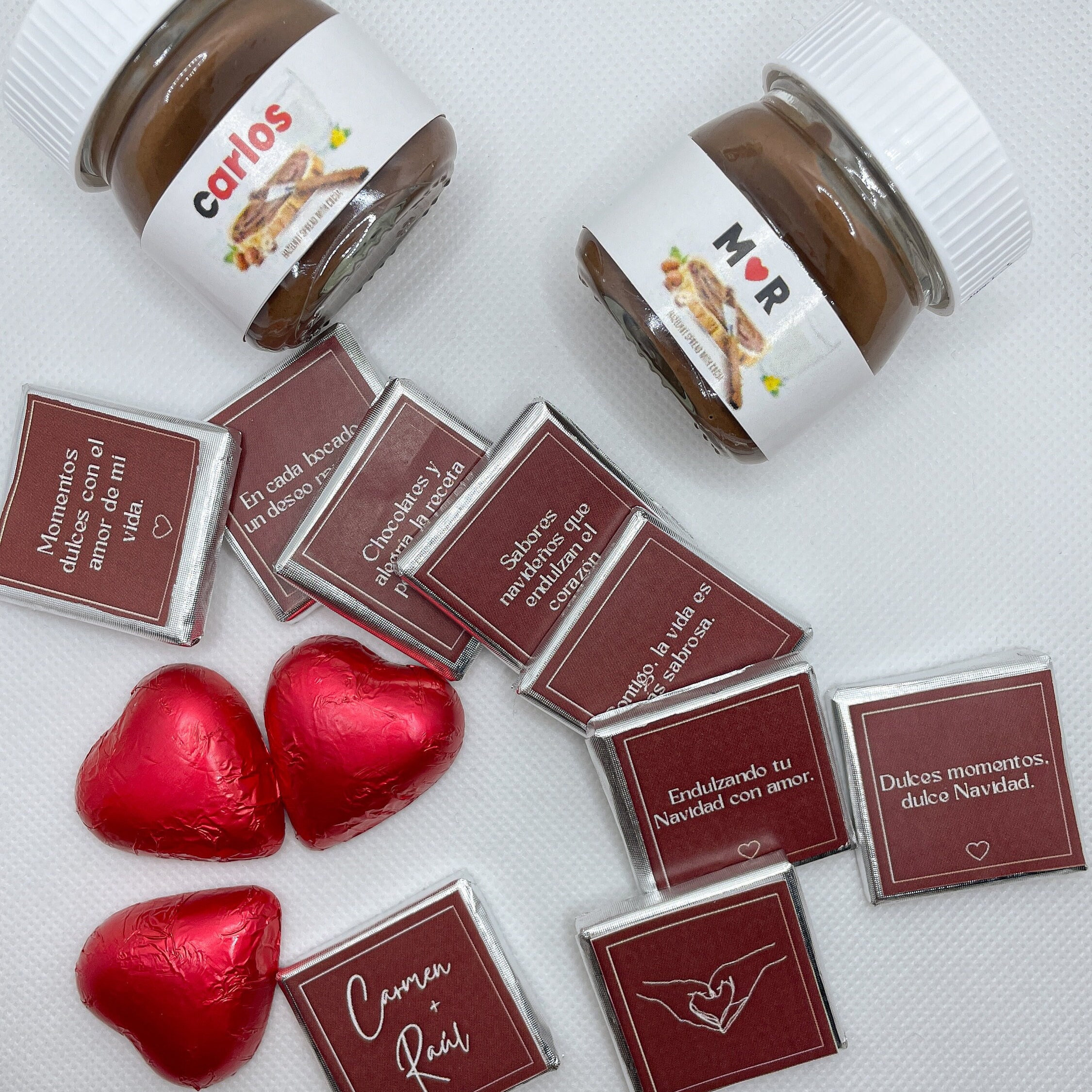 Sweet Love Personalized Chocolate Gift Box for Couples, Romantic Gifts ...