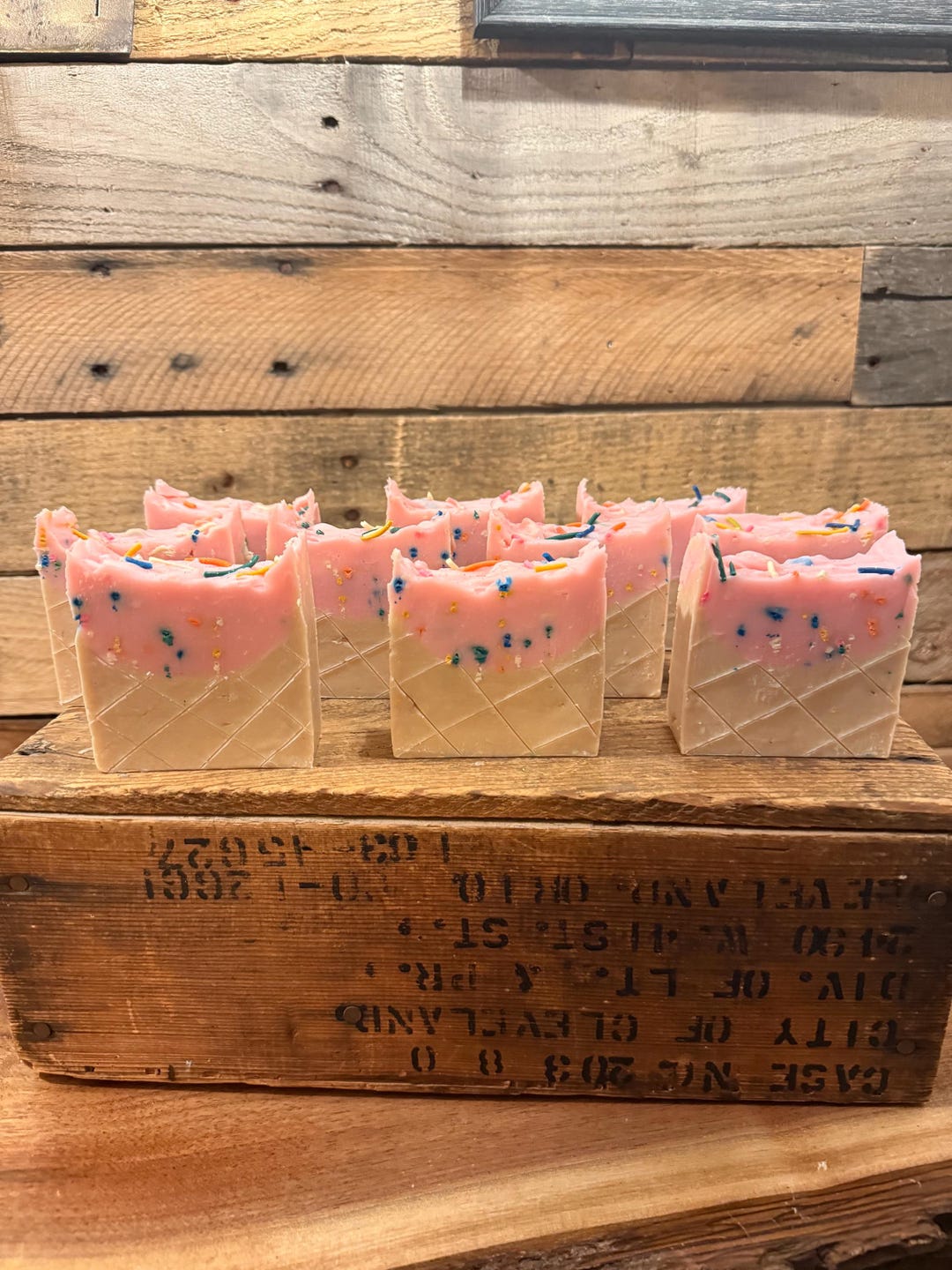 Handmade Waffle Cone Sundae Soap: Artisan Cold Process Soap - Etsy