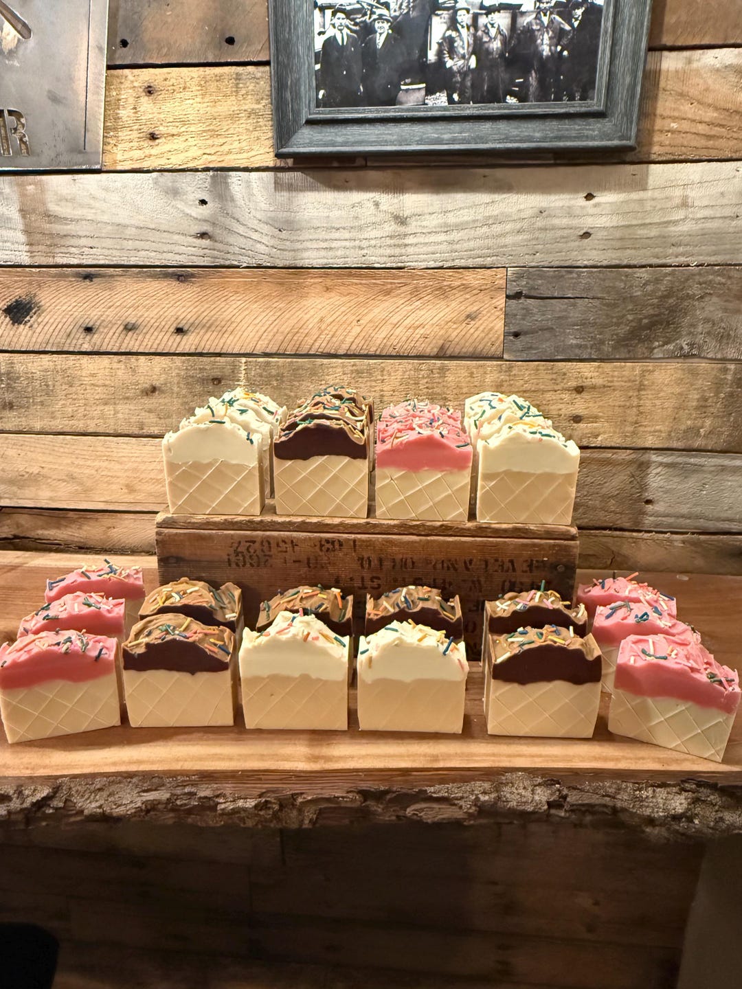 Handmade Waffle Cone Sundae Soap: Artisan Cold Process Soap - Etsy