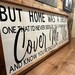 Cover Me up Lyrics Sign Large Wood Sign Made With Real Pine No Pressed ...