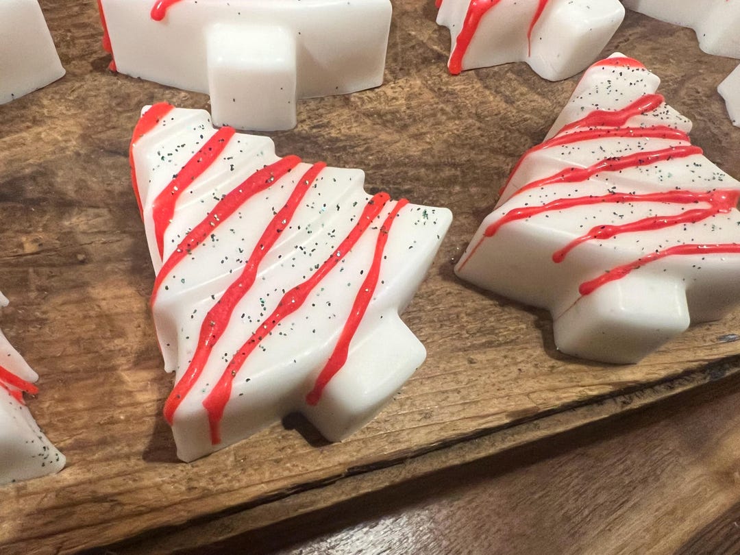 Christmas Tree Cake Soap|artisan Soap|holiday Soap|christmas Soap - Etsy