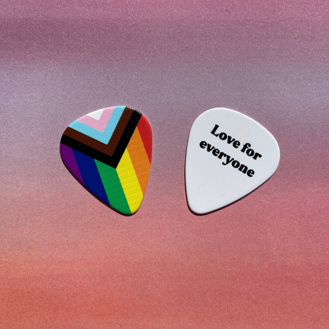 PRIDE - Love for Everyone Guitar Pick - Etsy