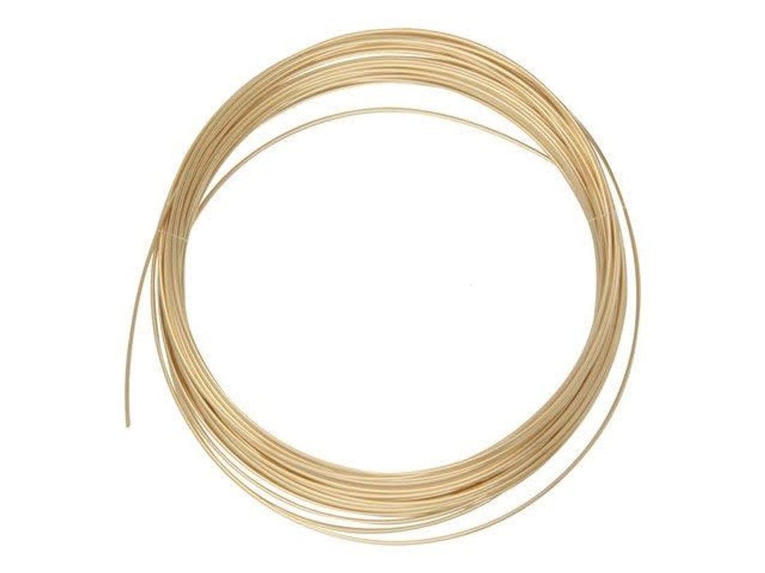 14K Gold-filled Wire , 20G (0.81mm) Round Wire, Hard Wire for Wire ...