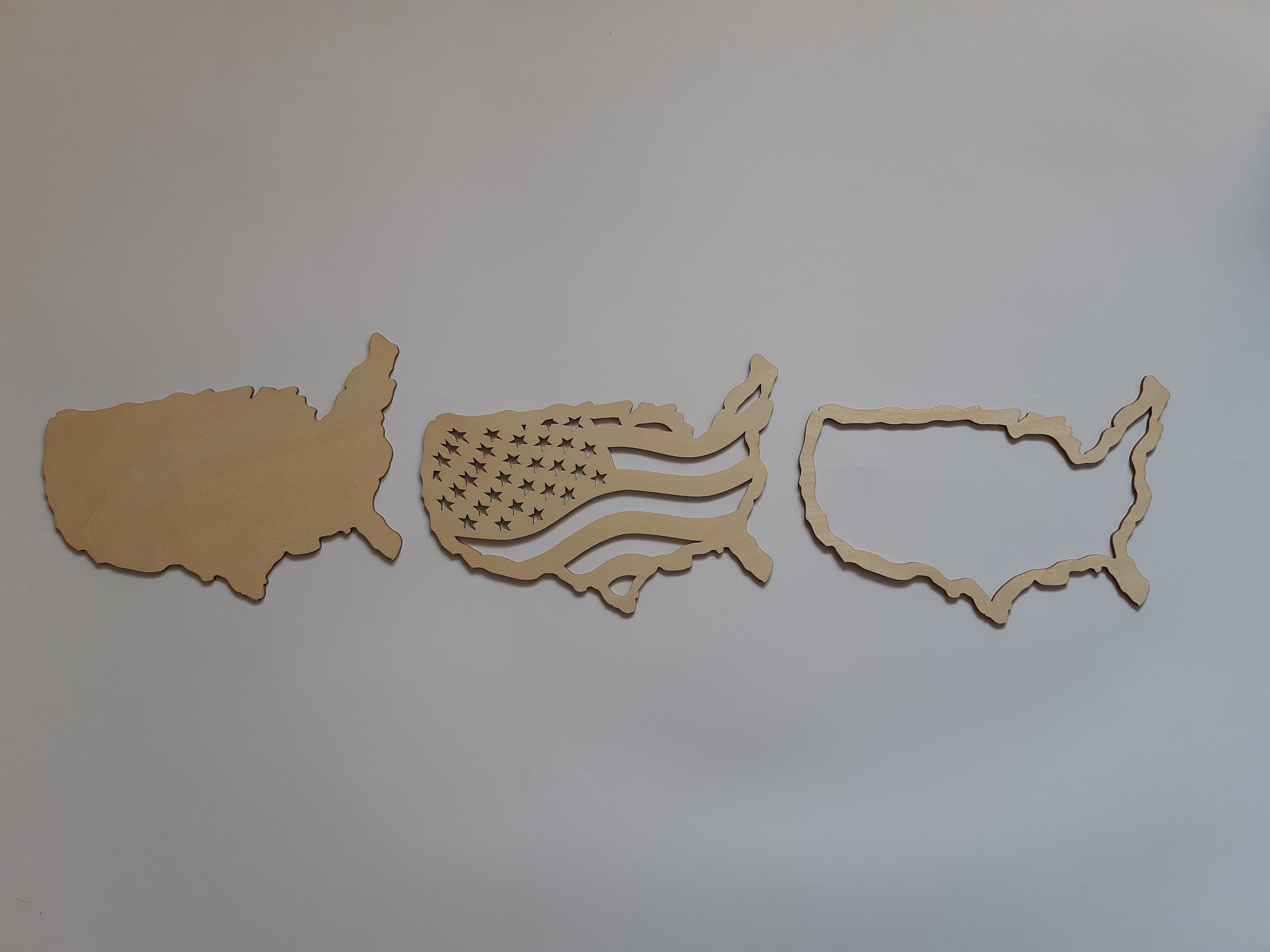 USA Flag Laser Cut American Flag Laser File Laser SVG Pattern - Etsy Canada