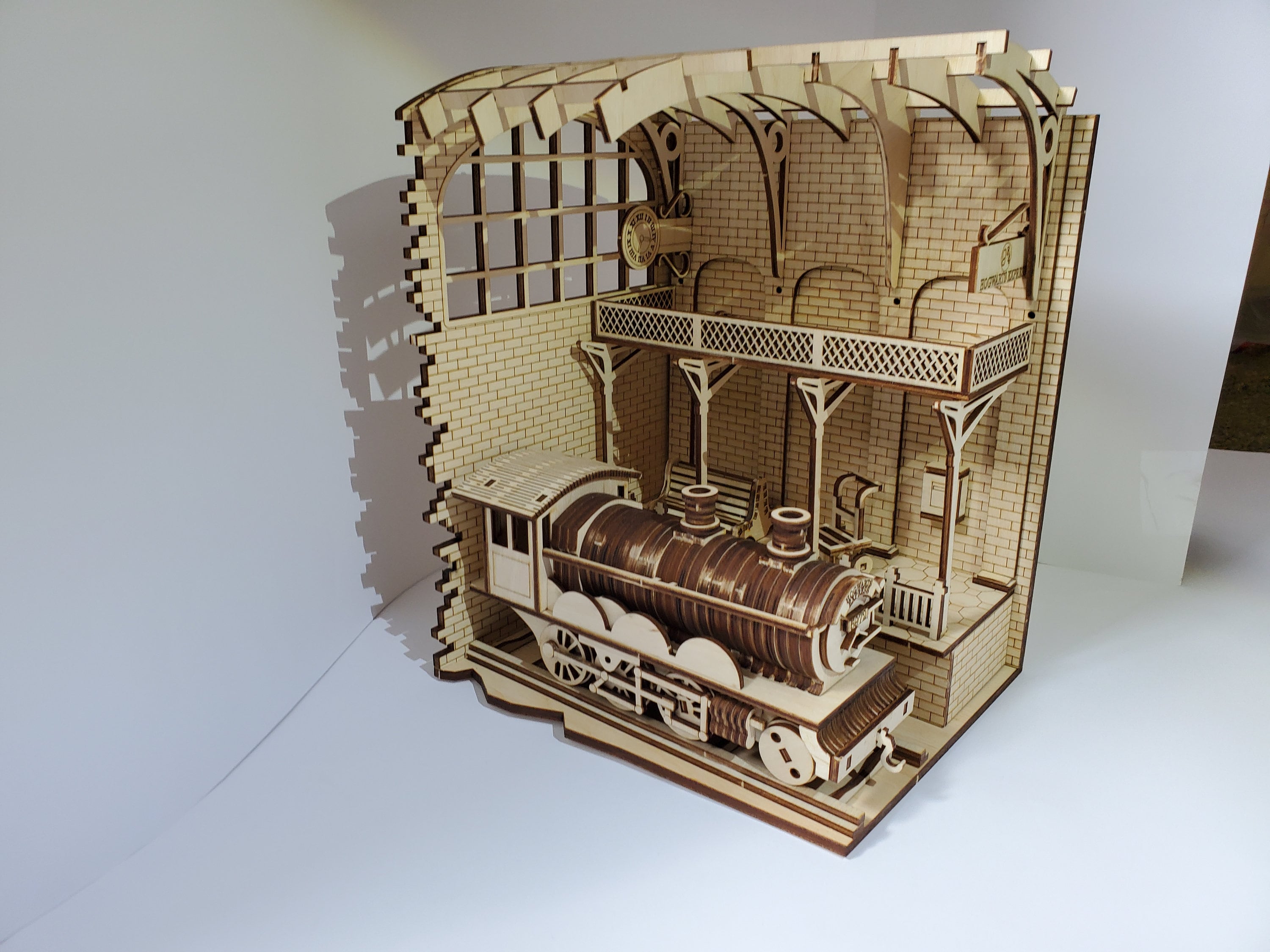 Book Nook SVG All Files 3mm Book Nook Shelf Insert, Book Nook, Laser ...