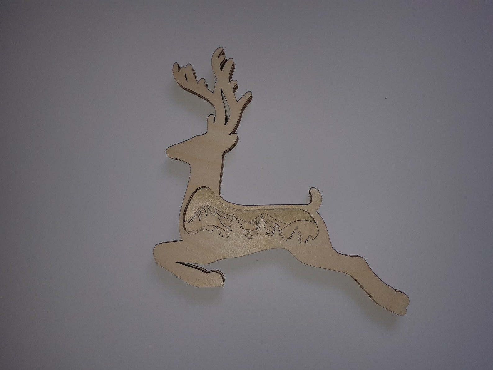 Deer Laser Cut Files Svg Home Decor Svg Cdr Laser Cut - Etsy