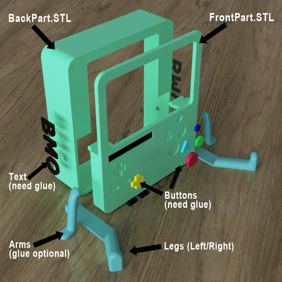 BMO Switch Dock STL Files Digital Download - Etsy