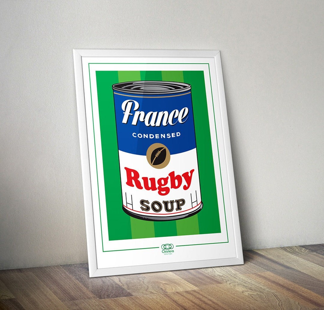 Rugby Soup Poster I Campbells Soup I Vintage Pub - Etsy