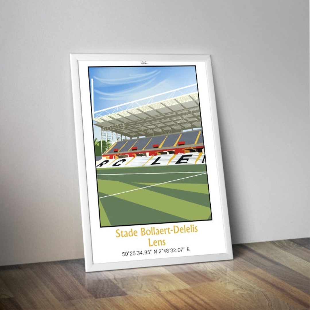 Lens Stadium Poster I Football Stadium - Etsy