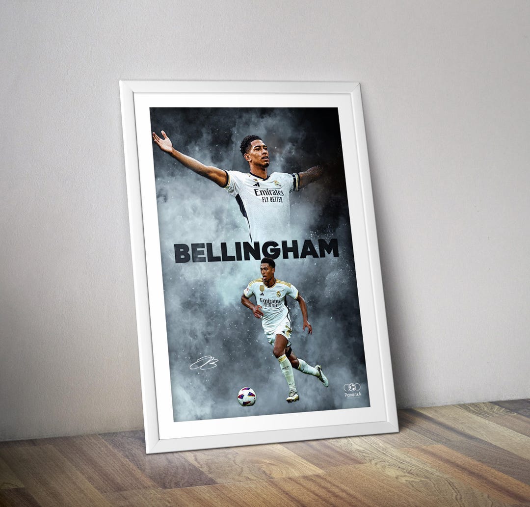 Jude Bellingham Football Poster - Etsy