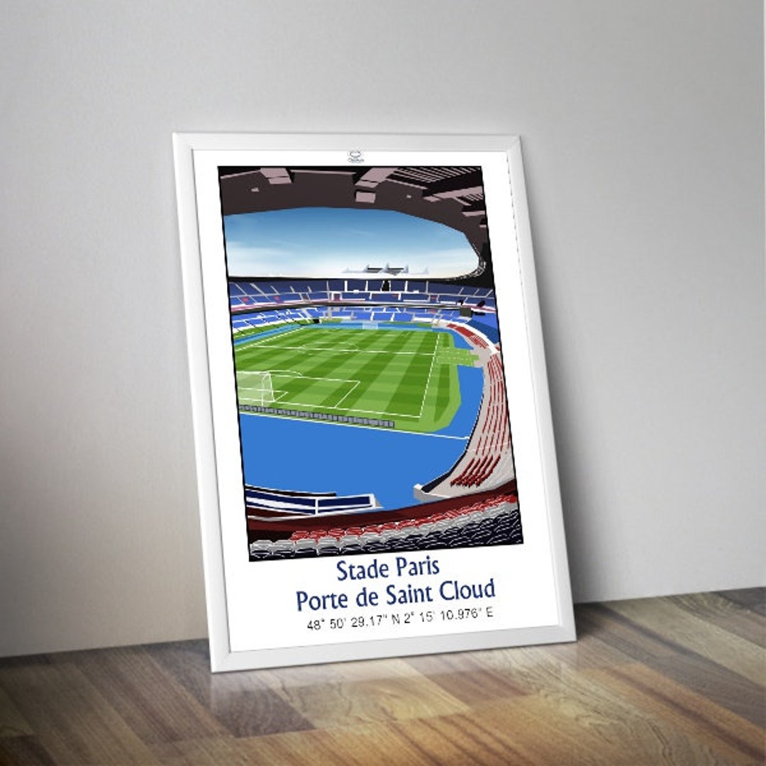 Parc Des Princes®™ Poster I Paris Stadium I Football Poster I PSG ®™ - Etsy