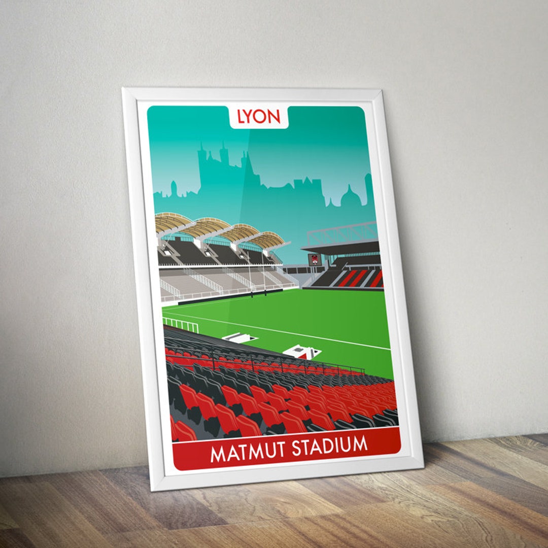 LOU Stadium Poster I Rugby Stadium I the Pack I Rugby - Etsy