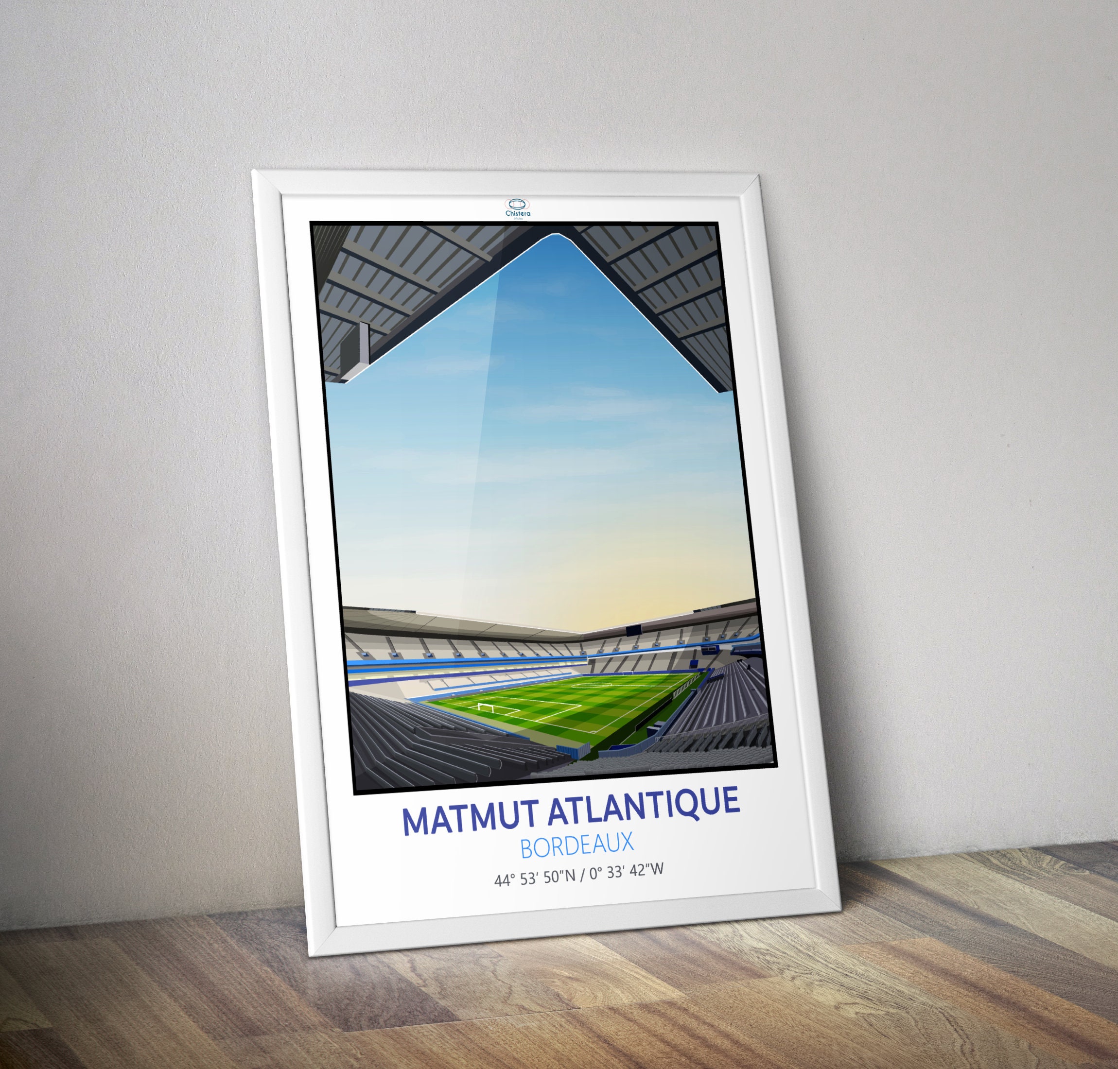 Matmut Atlantic Poster I Football Stadium I Girondins I Bordeaux ...
