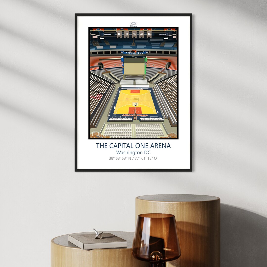 Capital One Arena® Poster I Basketball Stadium I USA I Washington ...