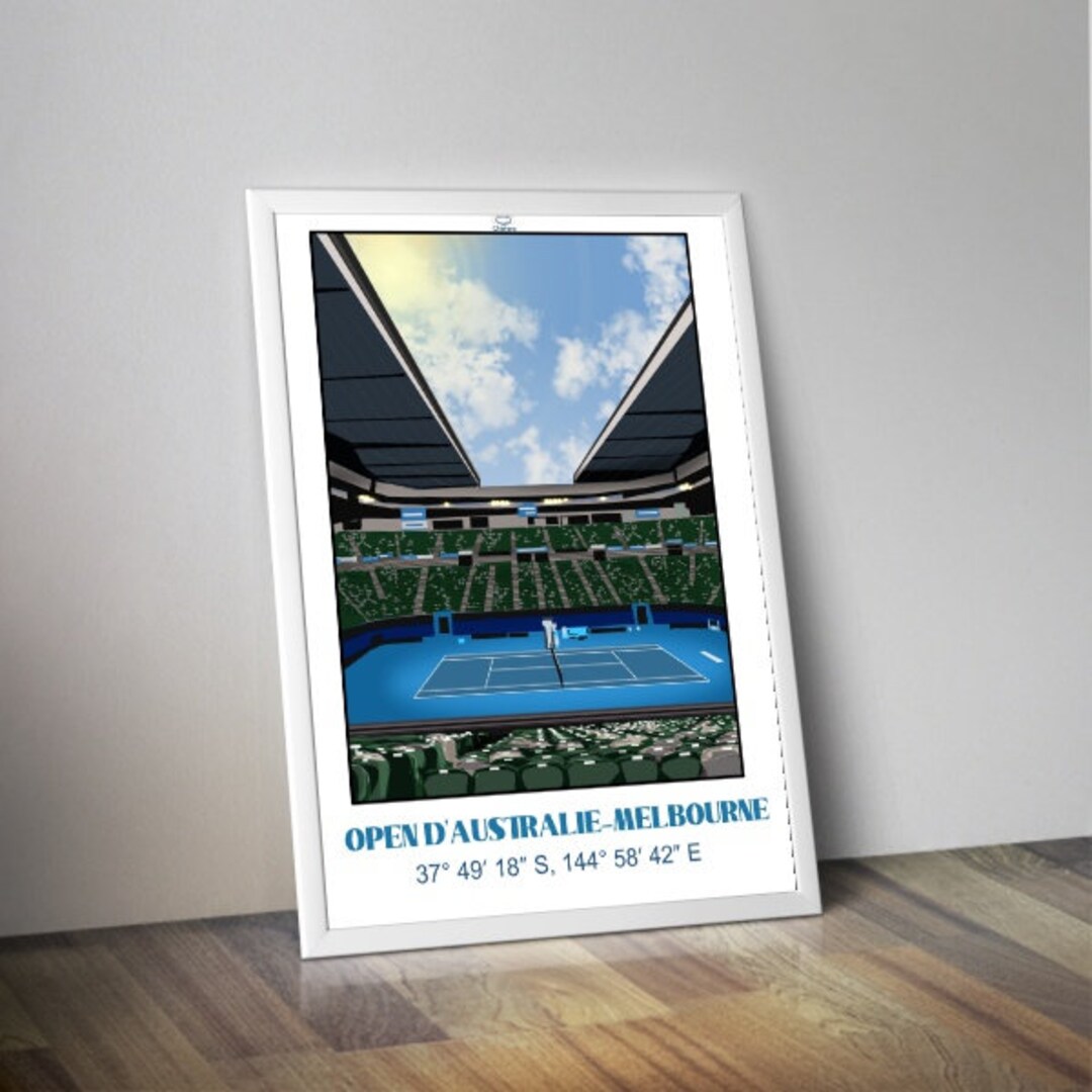 Australian Open® Poster I Tennis Poster I Grand Slam - Etsy