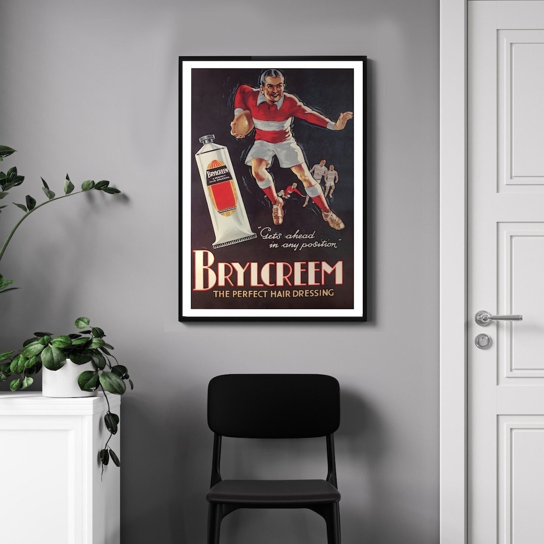 Retro Poster I Vintage Rugby Pub I Retro I Vintage - Etsy