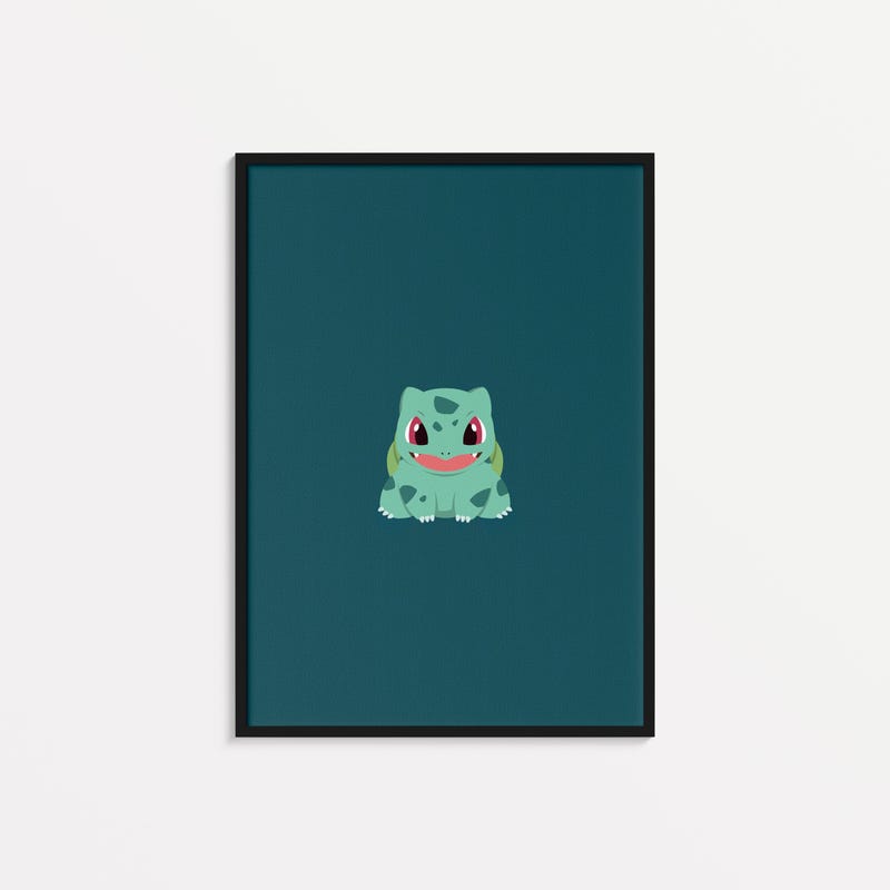 Bulbasaur Poster - Etsy