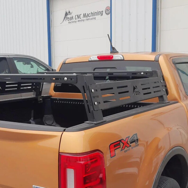 Universal Mid Size Low Profile Bed Rack. Toyota Tacoma, Ford Ranger ...