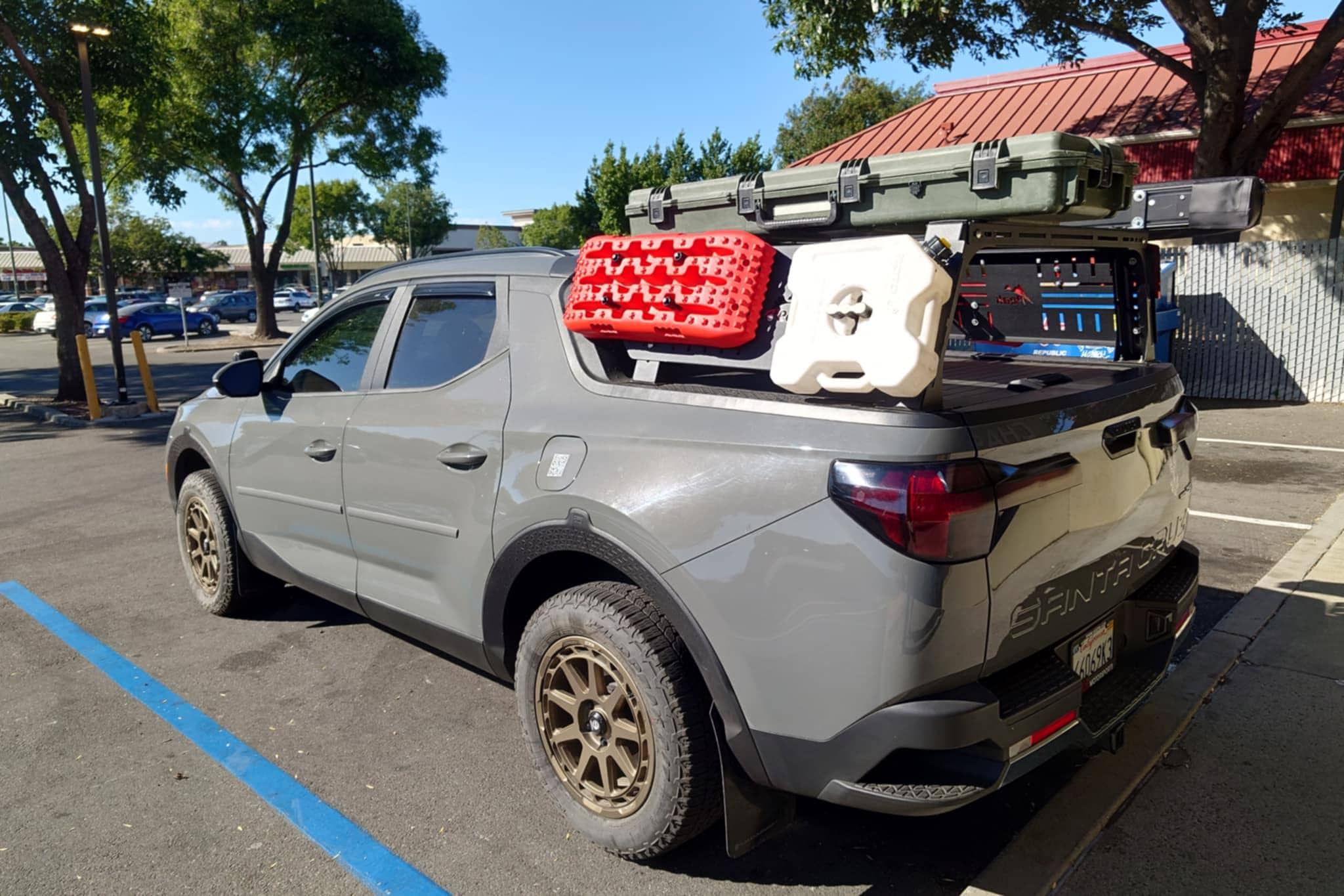 2022-2025 Hyundai Santa Cruz Bed Rack - 16 Inch Tall - FREE SHIPPING ...